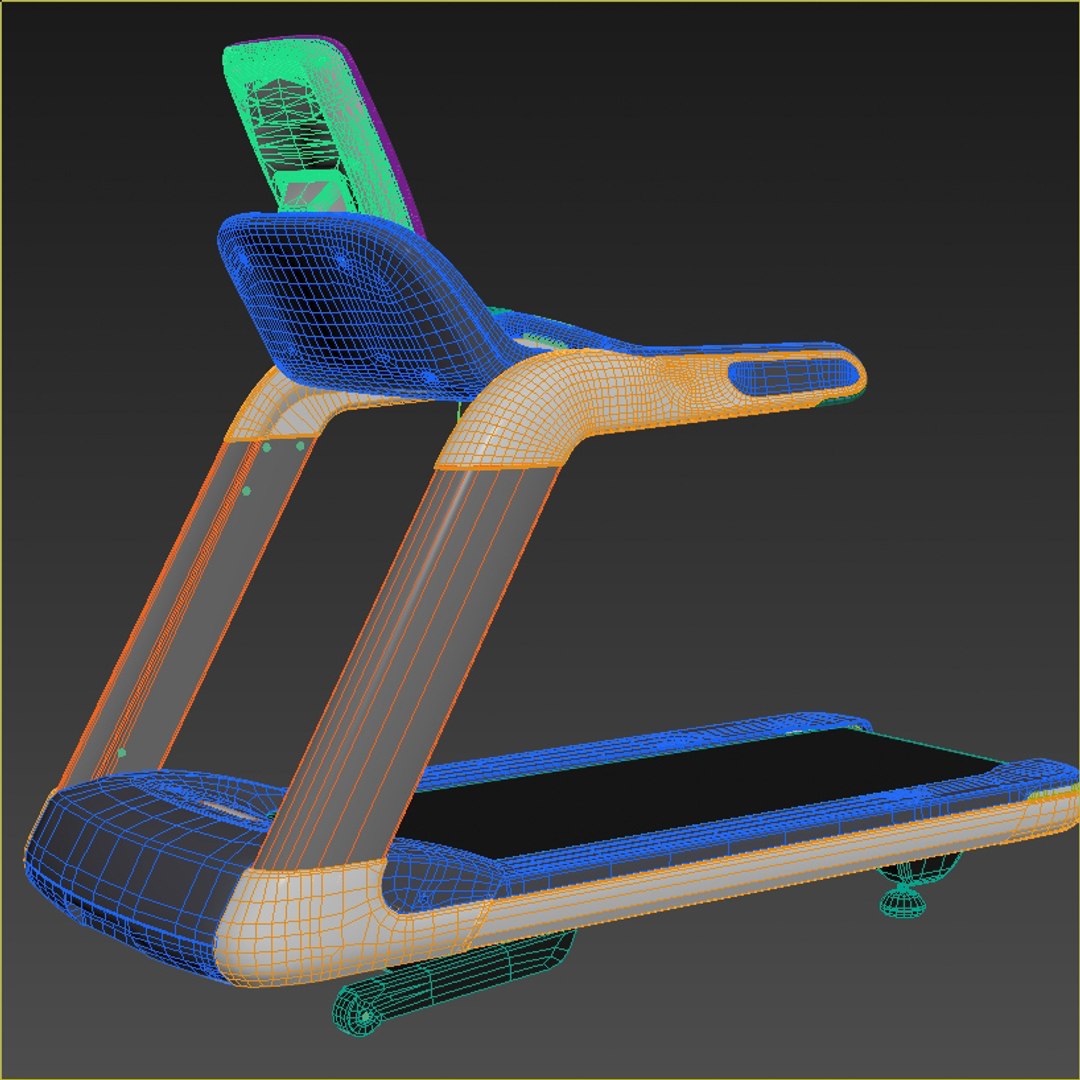 Precor Treadmill Trm 835 3D Model - TurboSquid 1235661