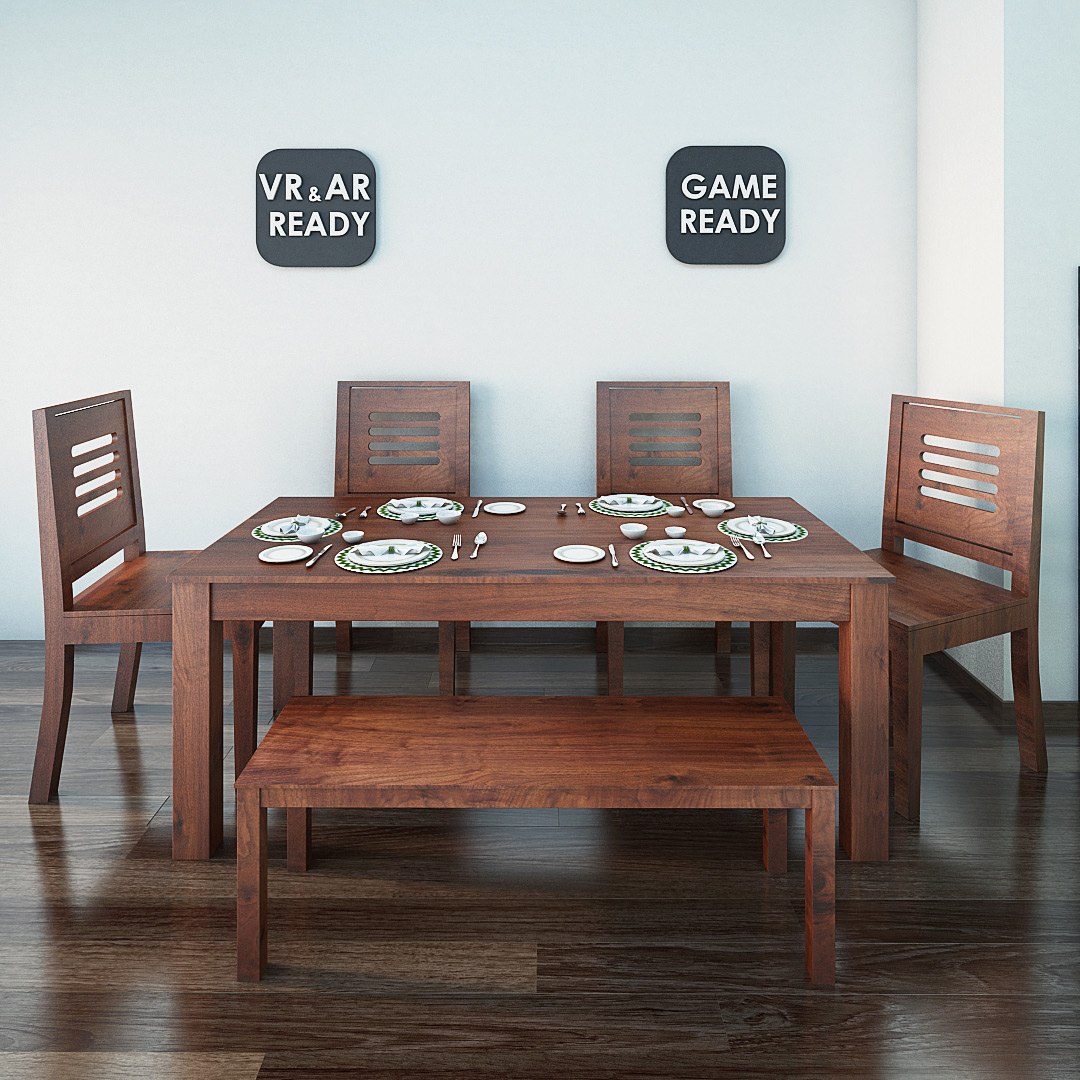 3d model furniture dining table games