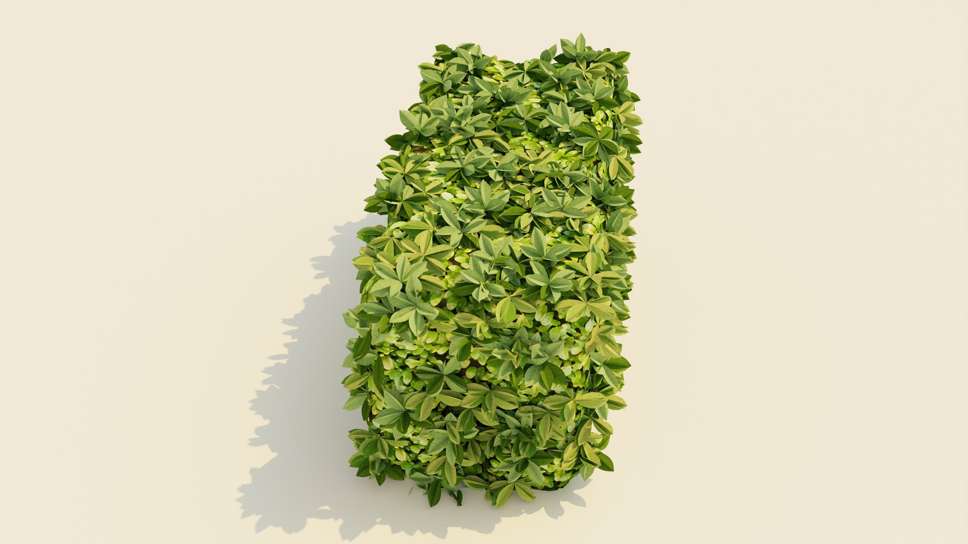 Hedge Stylized 3D Model - TurboSquid 1630301