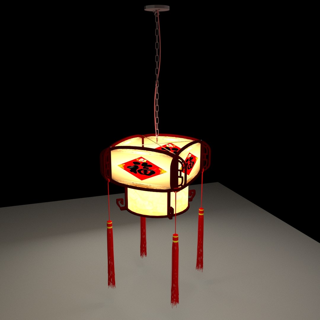 3D chinese palace lantern model - TurboSquid 1655951