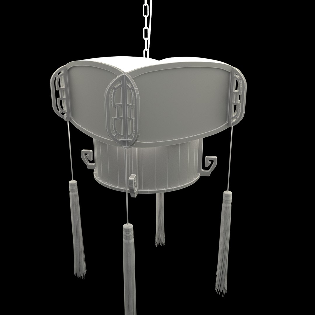 3D chinese palace lantern model - TurboSquid 1655951