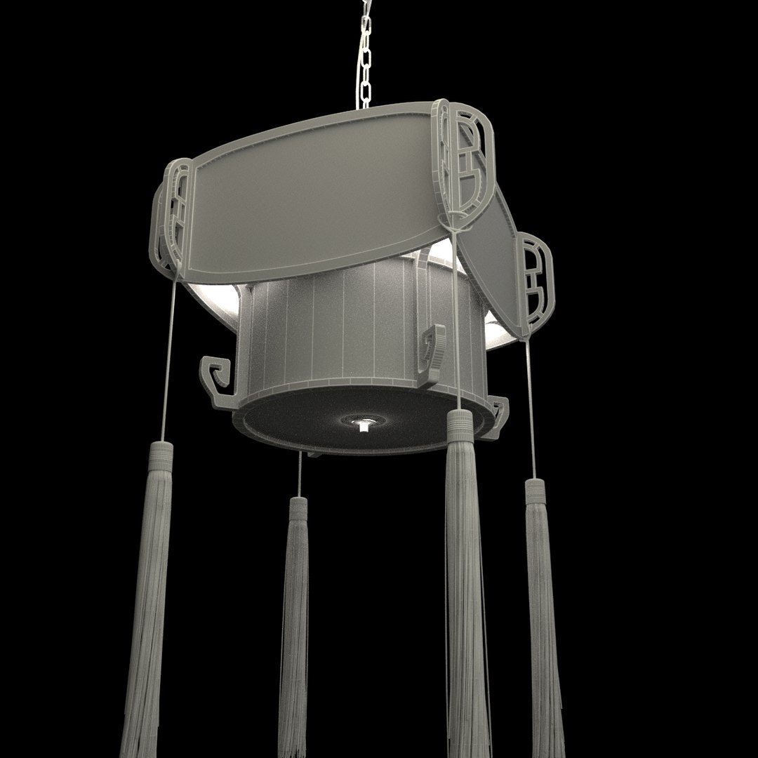 3D chinese palace lantern model - TurboSquid 1655951