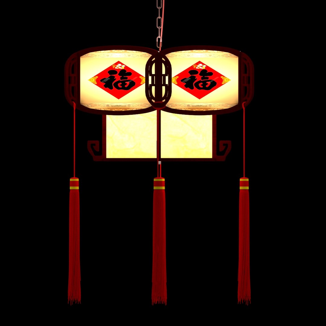 3D chinese palace lantern model - TurboSquid 1655951