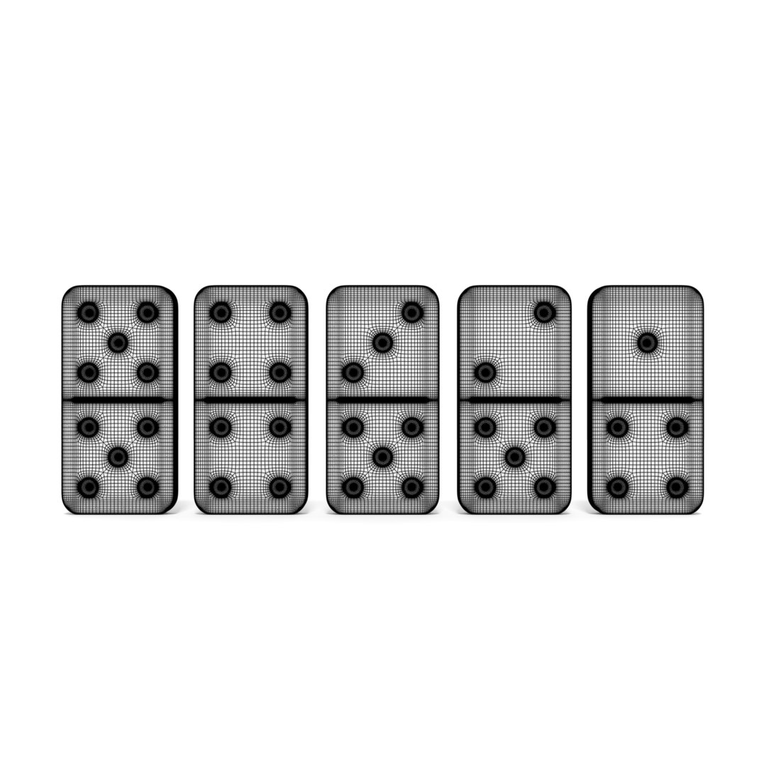 Free 3D Dominoes - TurboSquid 1428337