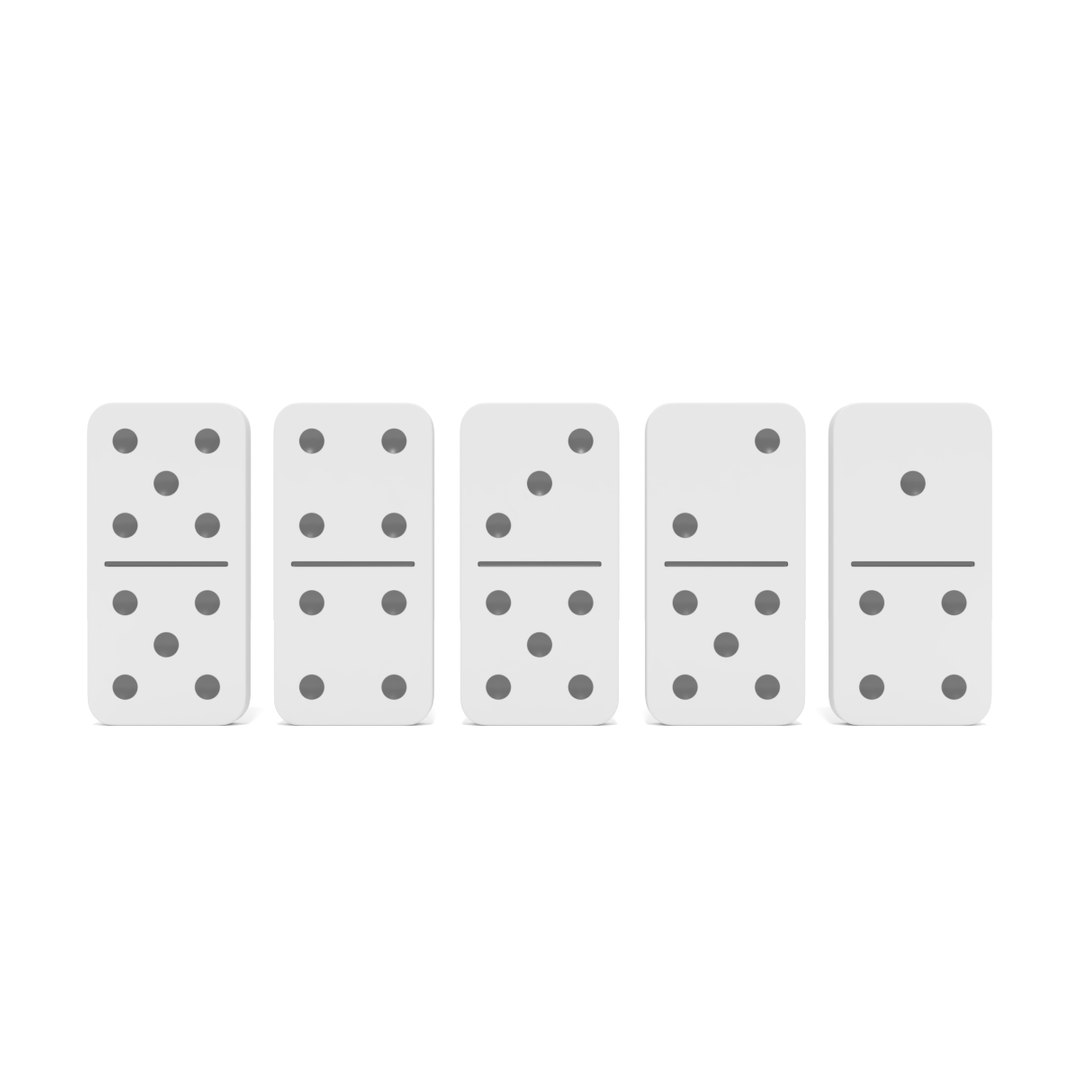Free 3D Dominoes - TurboSquid 1428337