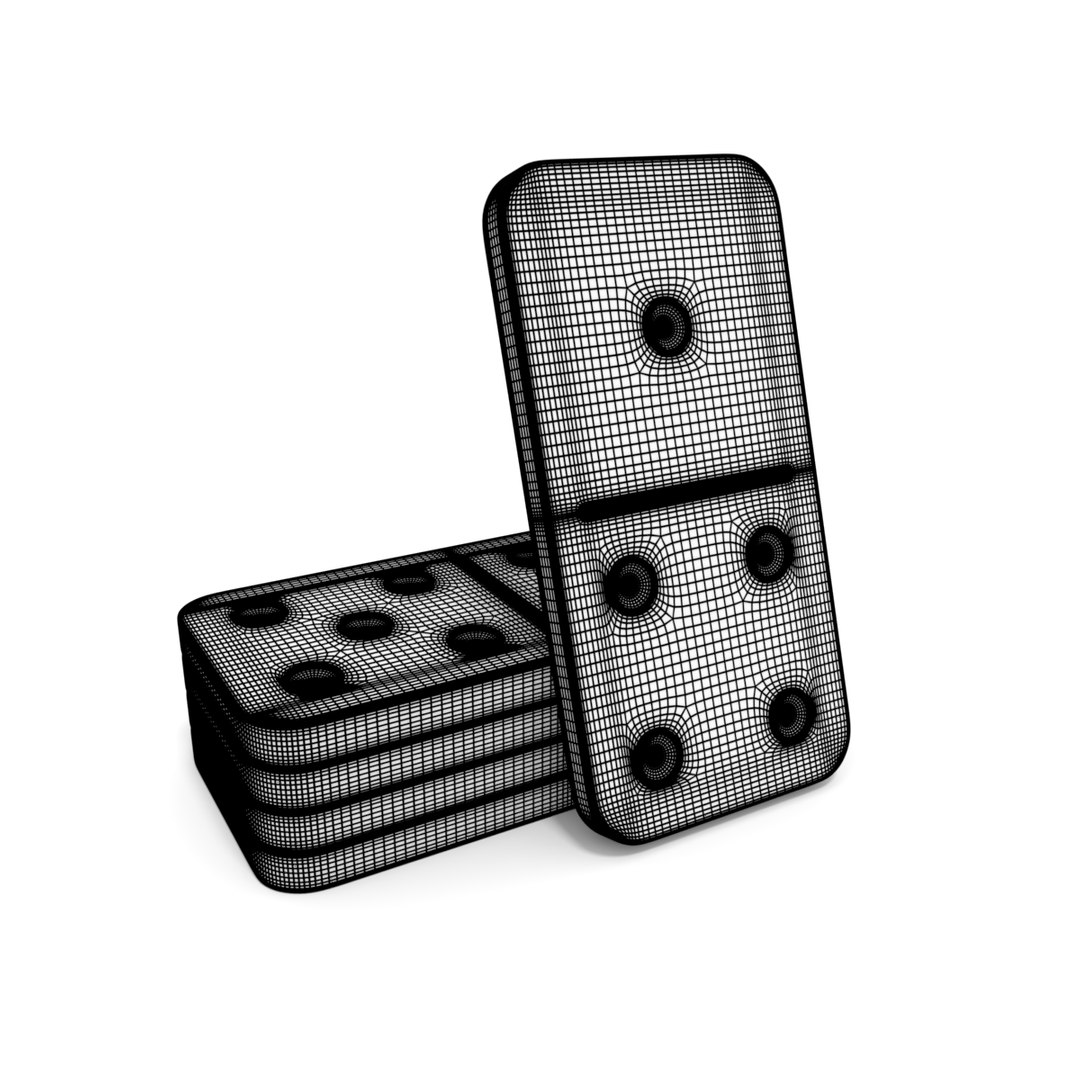Free 3D Dominoes - TurboSquid 1428337