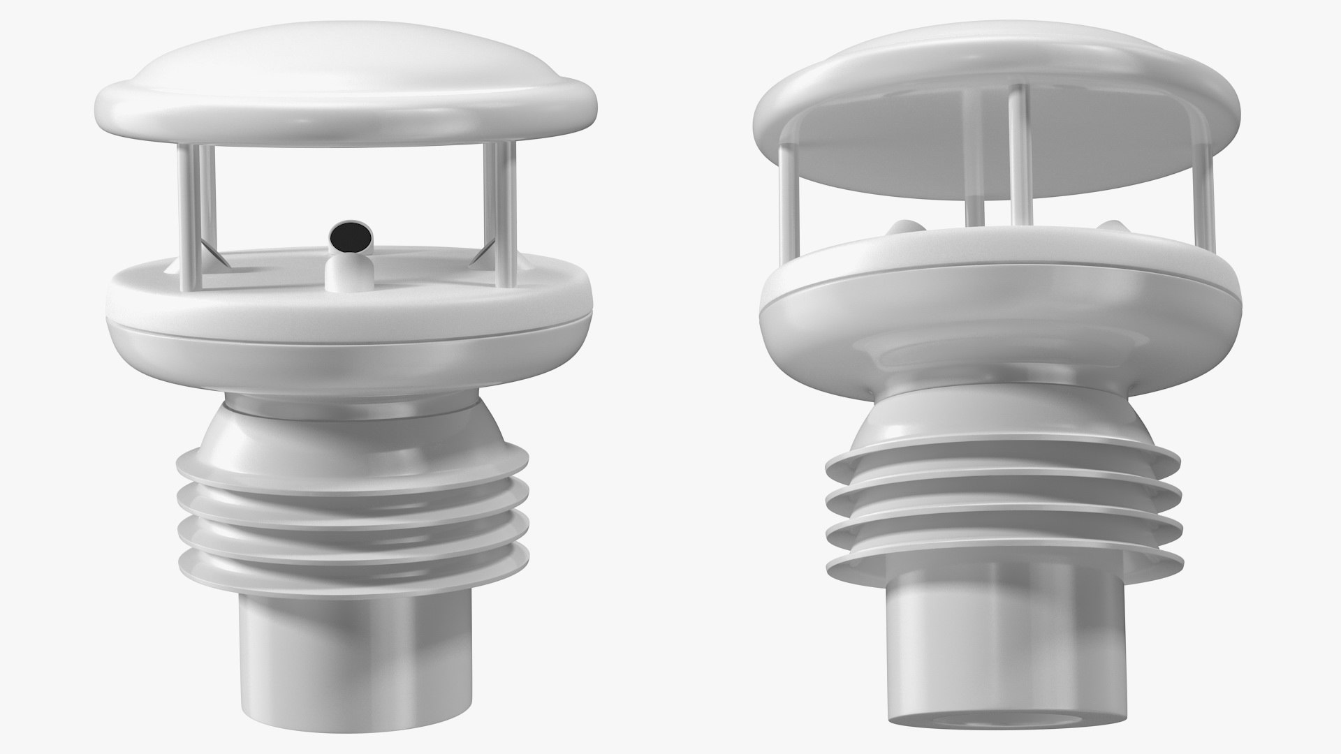 Ultrasonic ambient weather sensor 3D model - TurboSquid 1645918