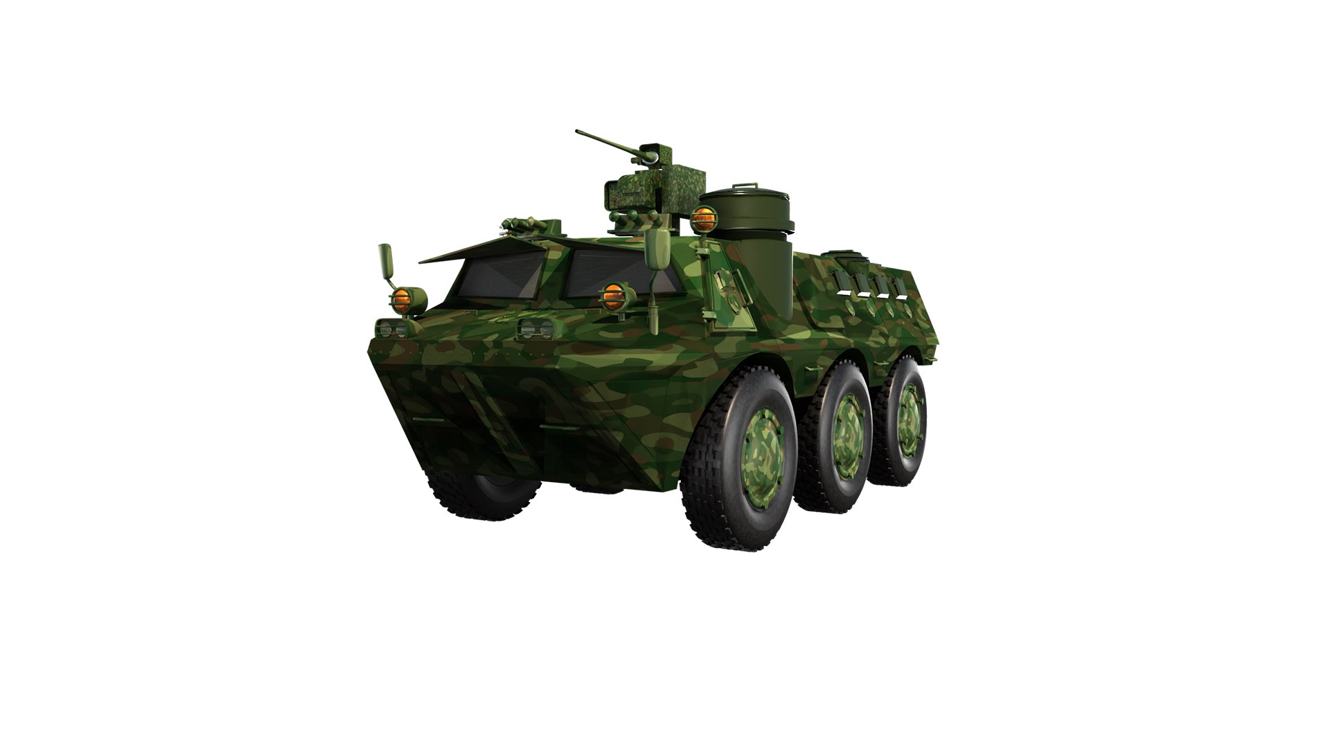 3D модель Pindad Anoa 3 Tank - TurboSquid 1981961