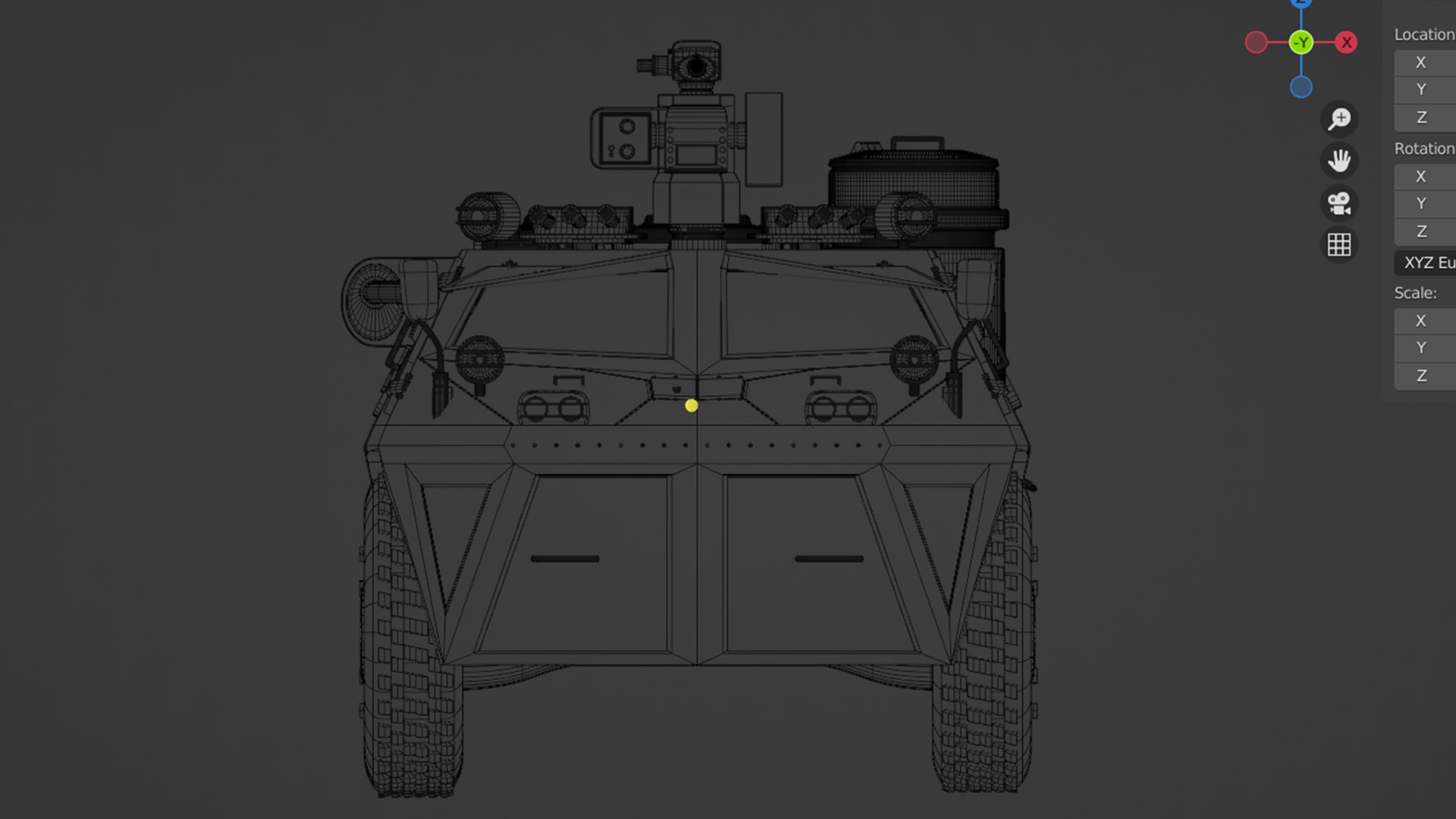 Pindad Anoa 3 Tank 3D Model - TurboSquid 1981961