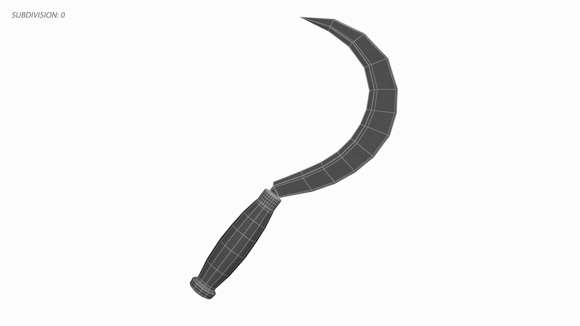 Sickle 3D Model - TurboSquid 1712440