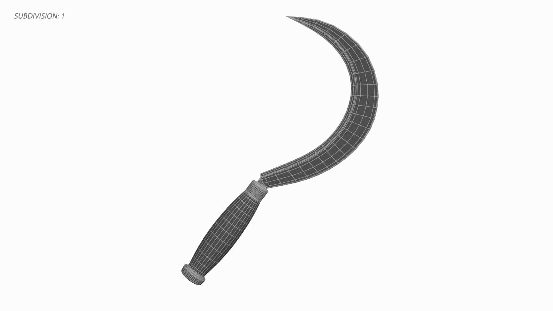 Sickle 3D Model - TurboSquid 1712440
