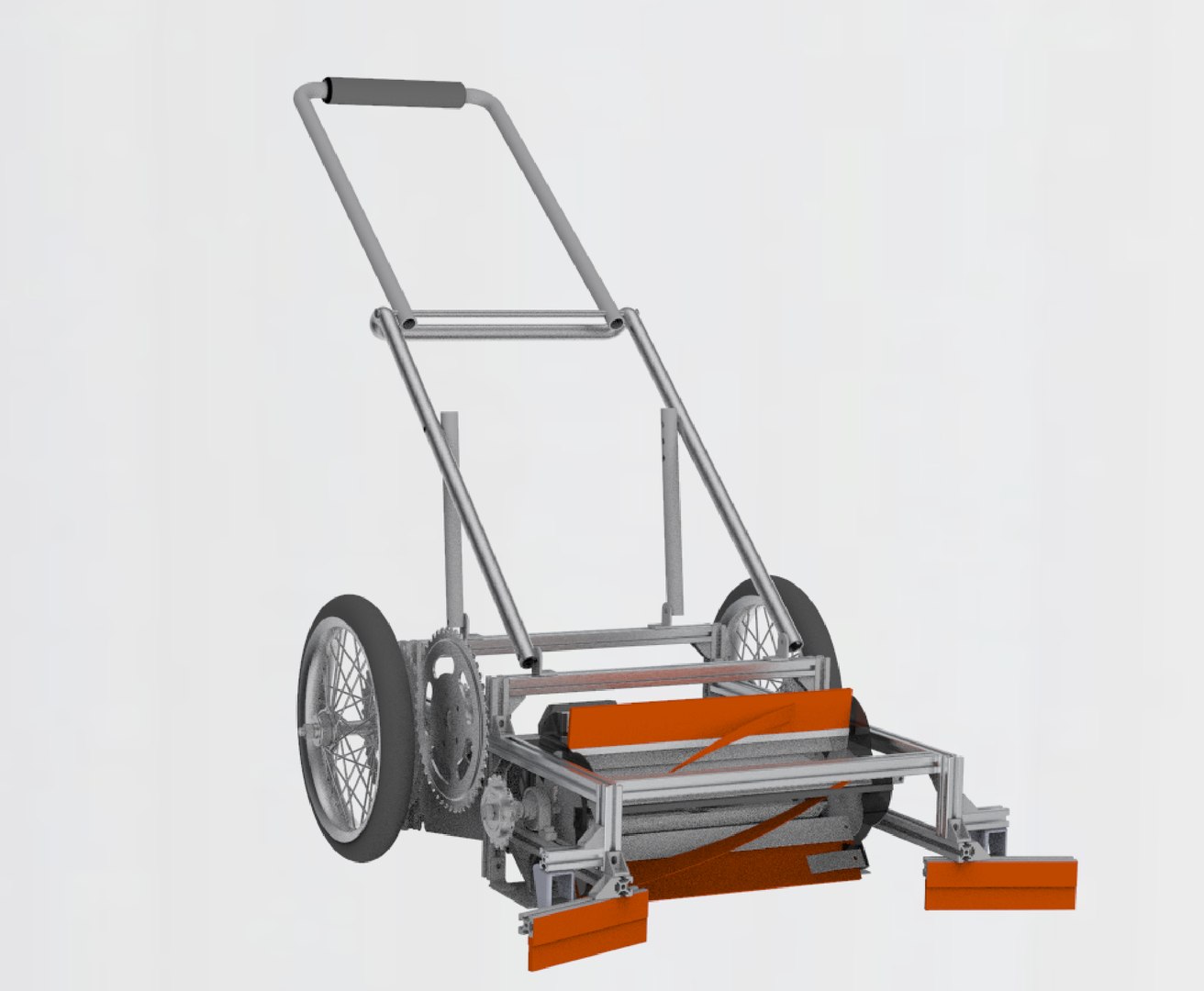 3D Weeding machine Assembly model - TurboSquid 1881097