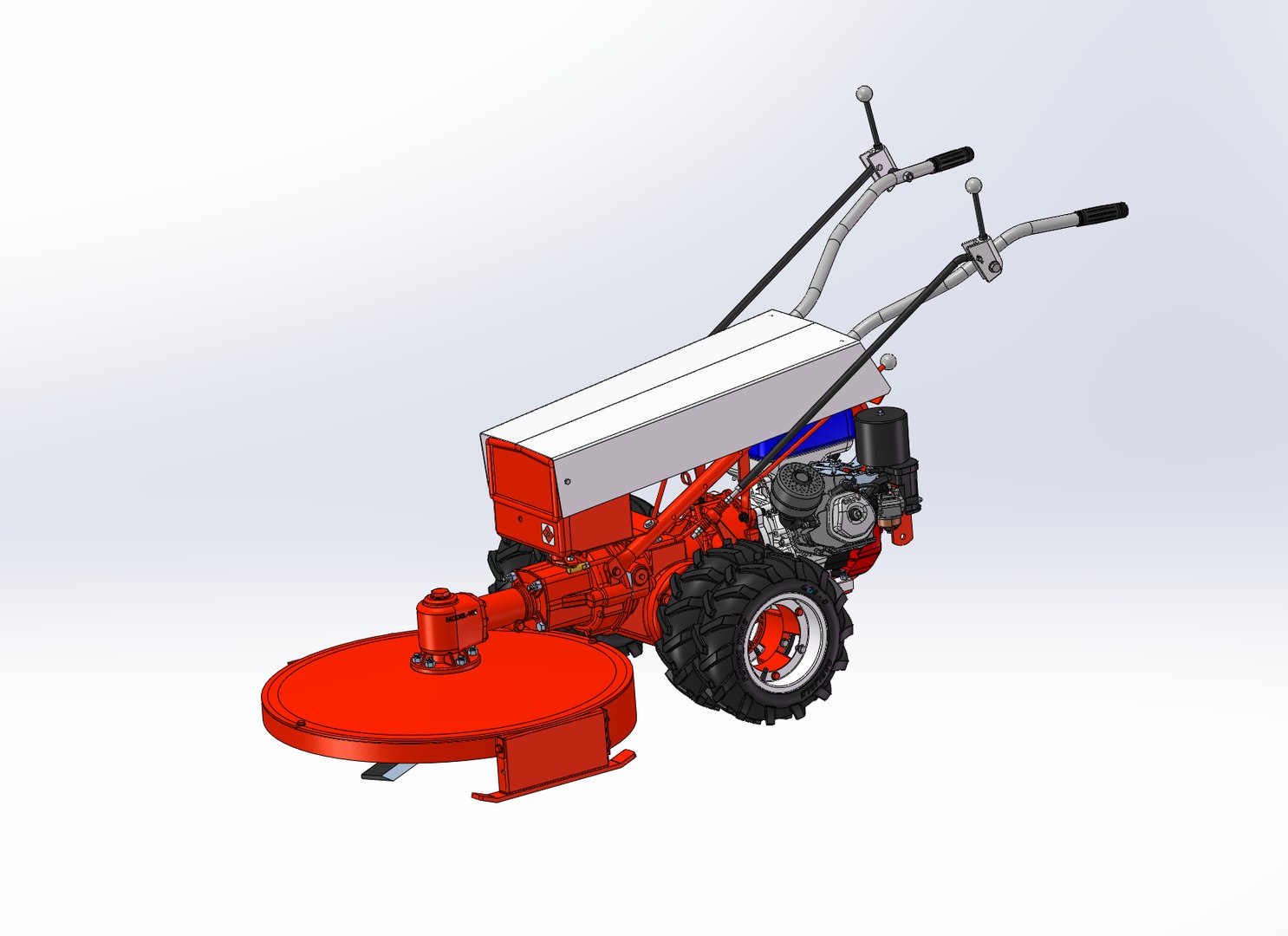 3D Weeding Machine Assembly Model - TurboSquid 1881097