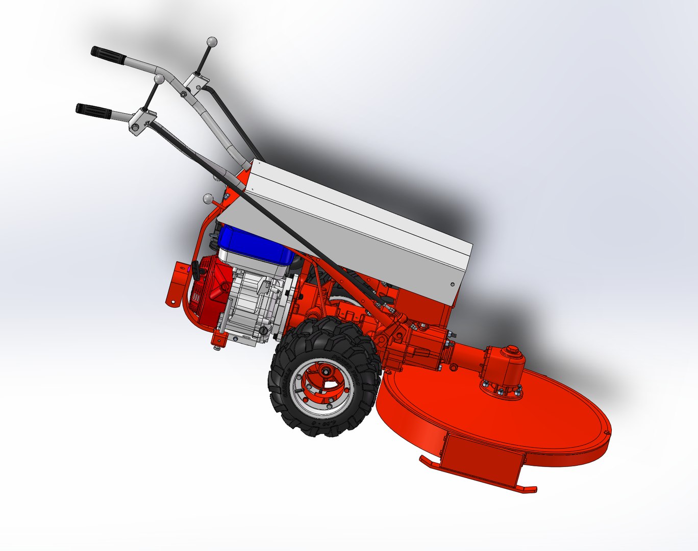 3D Weeding Machine Assembly Model - TurboSquid 1881097