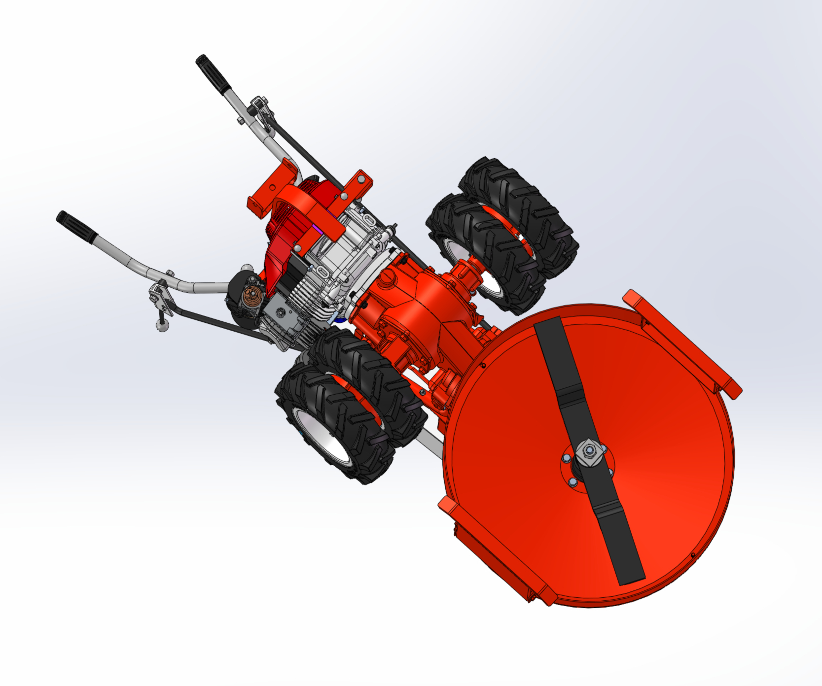3D Weeding machine Assembly model - TurboSquid 1881097