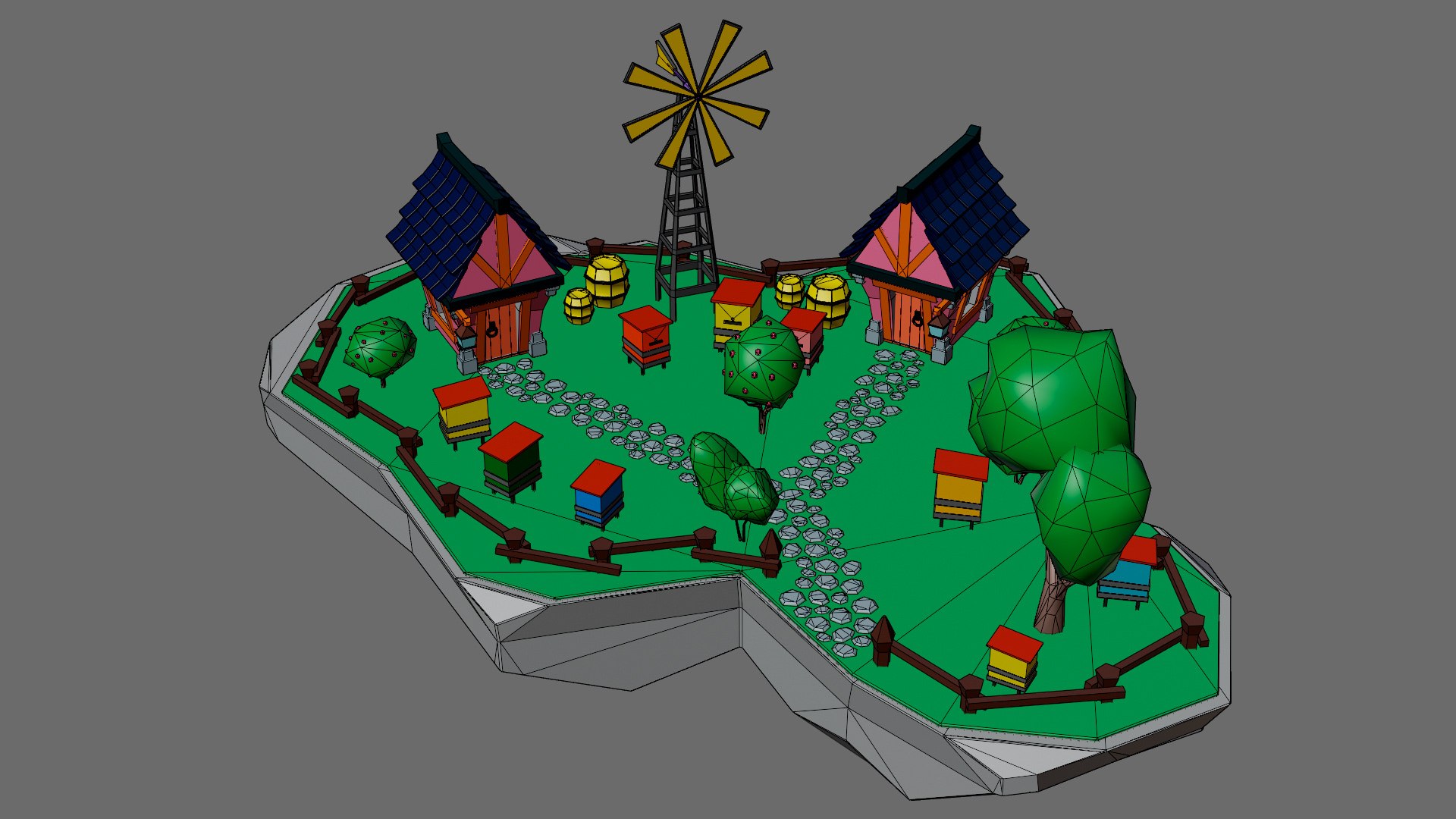 Island 7 3D Model - TurboSquid 1953439