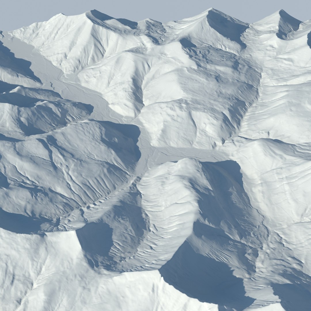 3d Model Terrain Realistic