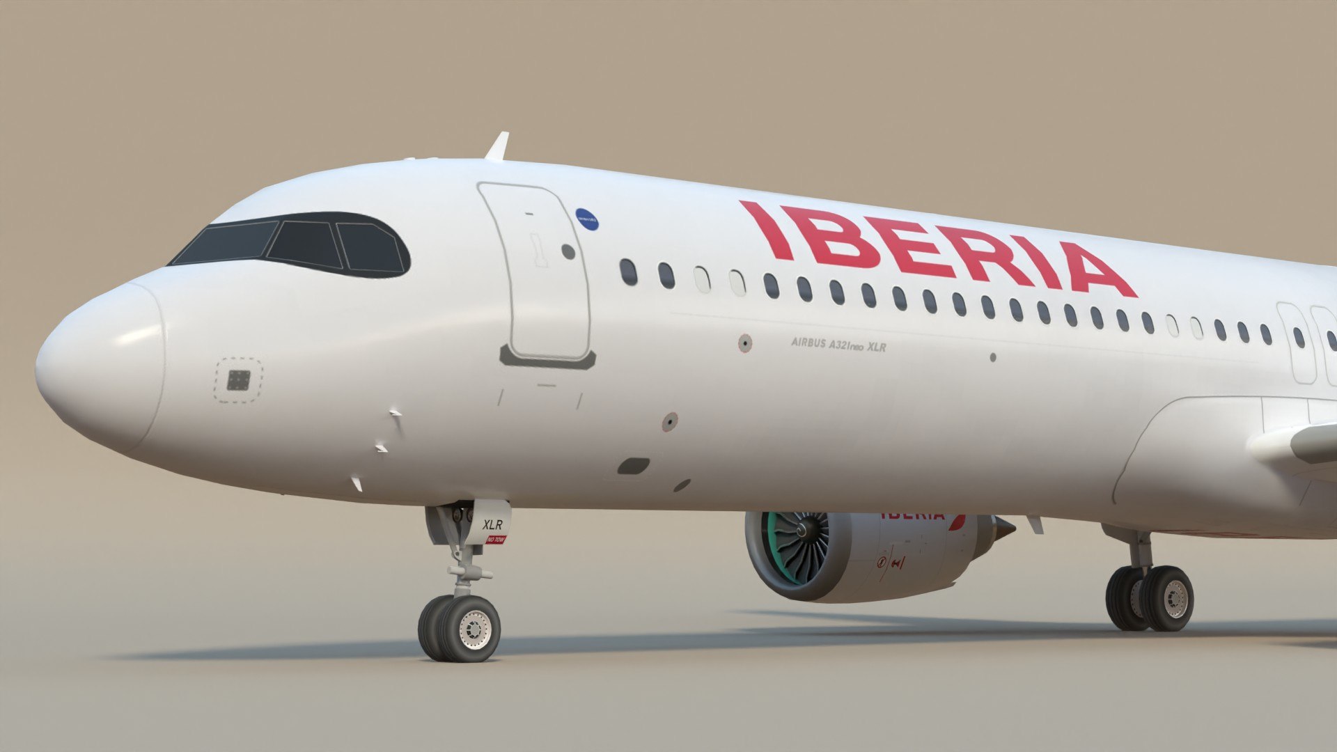 3D IBERIA Airbus A321 XLR SC - TurboSquid 2281381