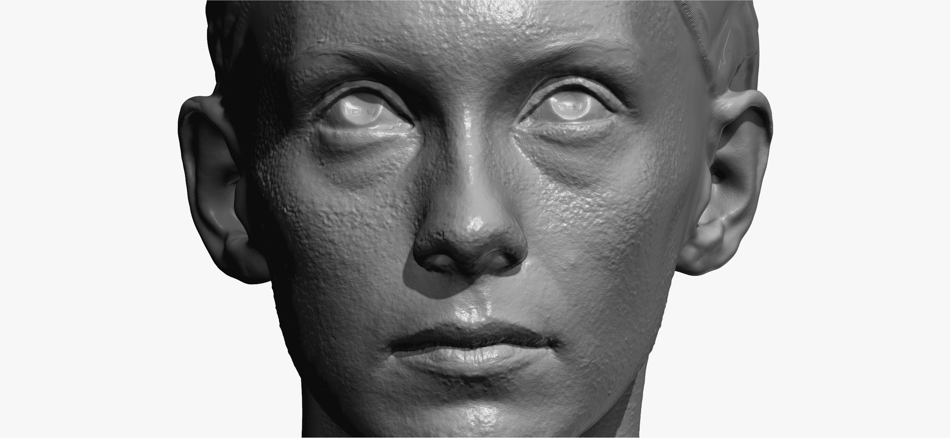 Athena human head eyes model - TurboSquid 1667328