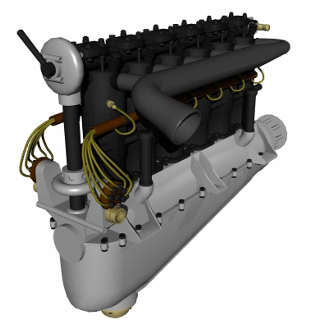 Lightwave Mercedes D Engine
