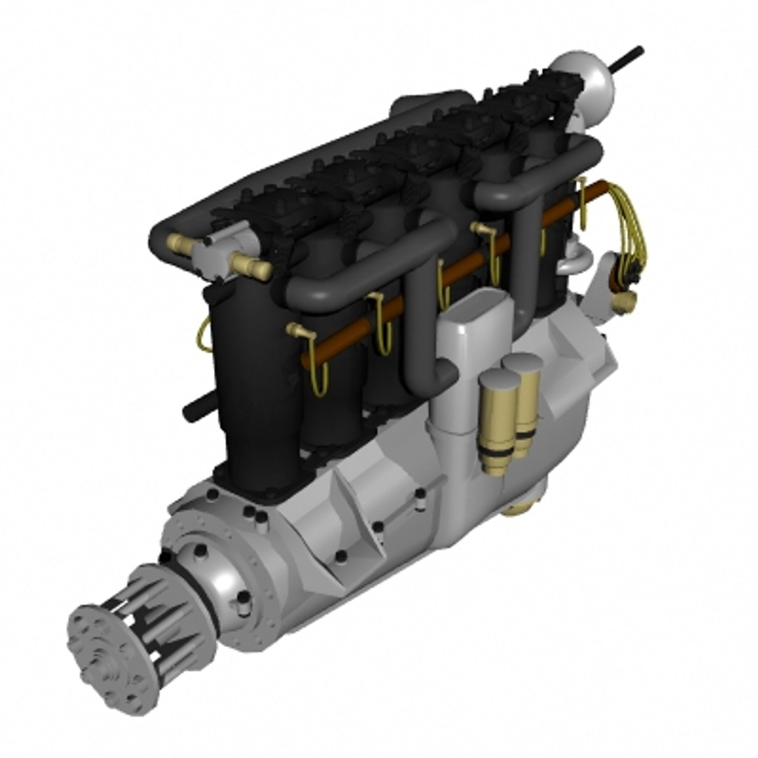 Lightwave Mercedes D Engine