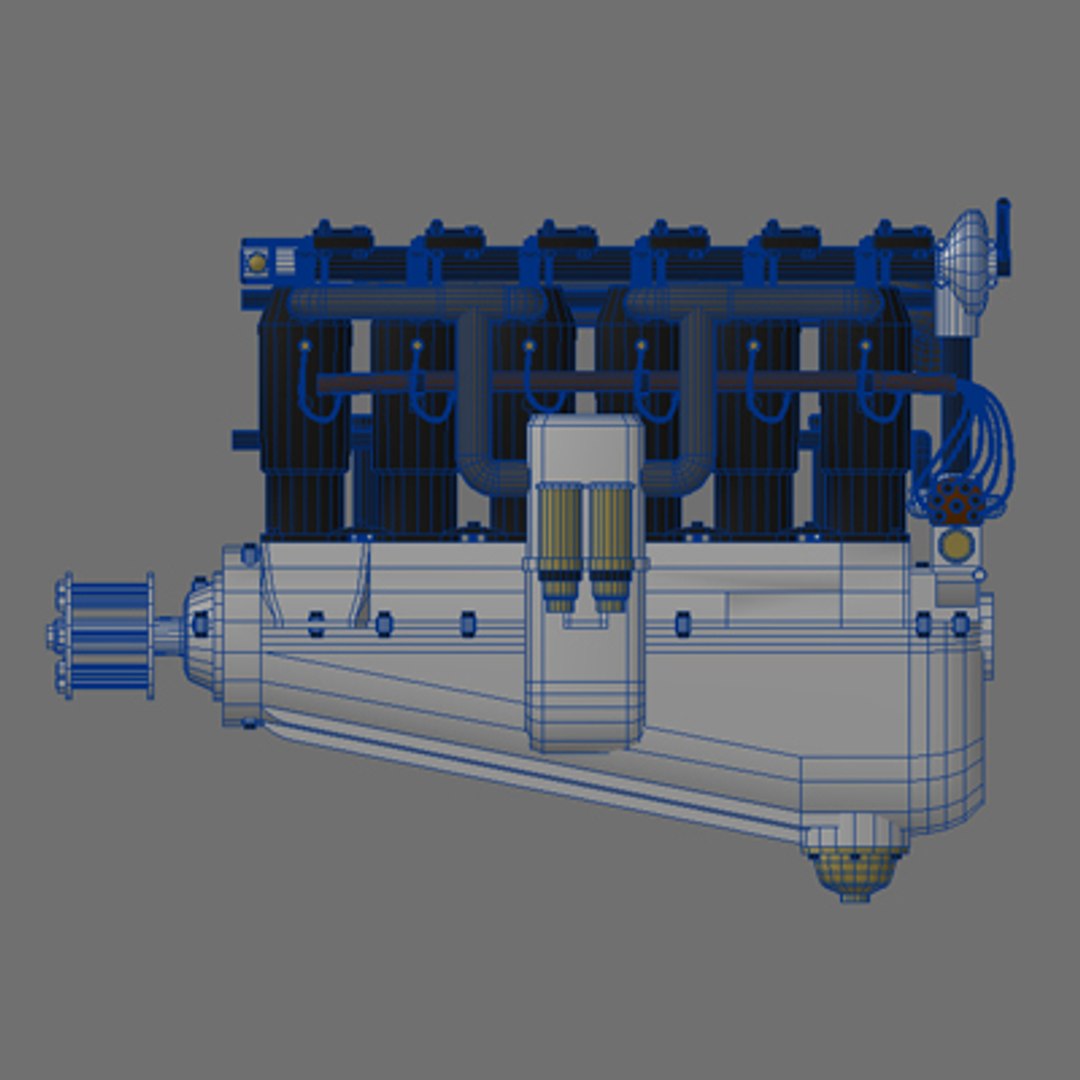 Lightwave Mercedes D Engine