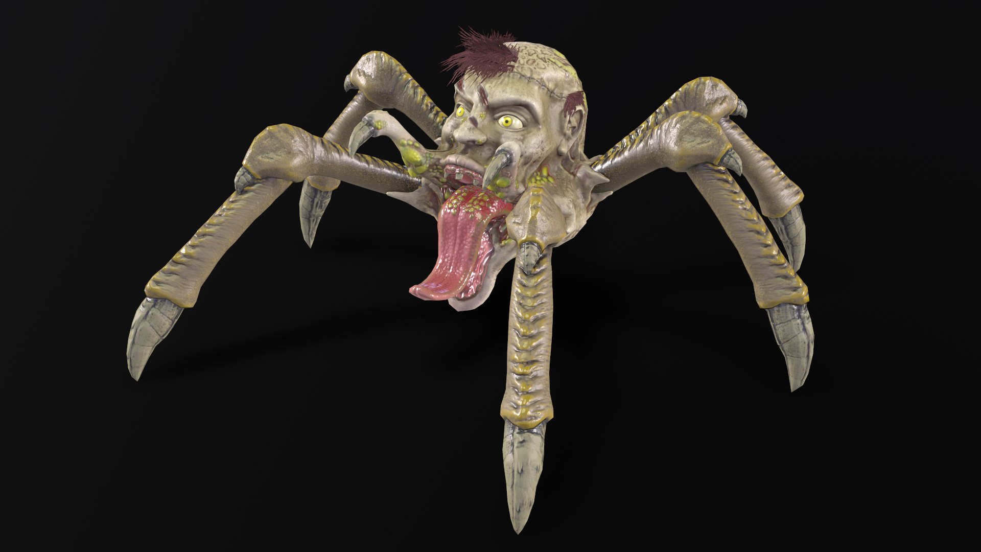 3D Spider Head - TurboSquid 2311599