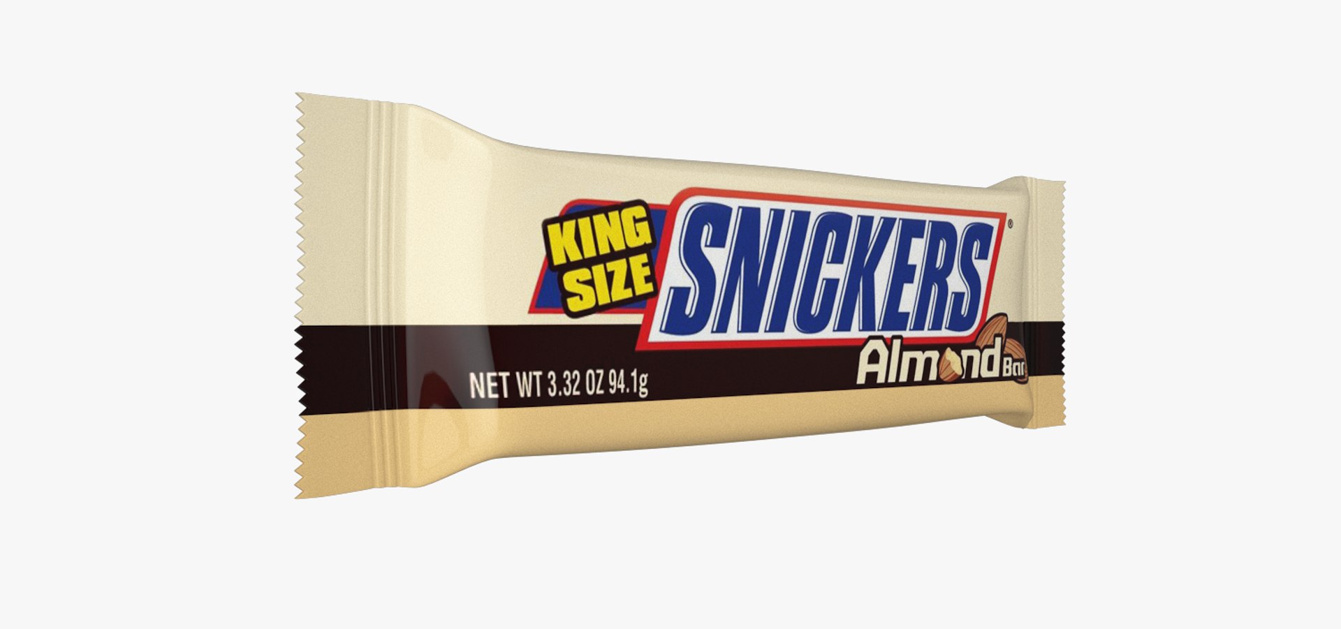 Chocolate Snickers 3d Model