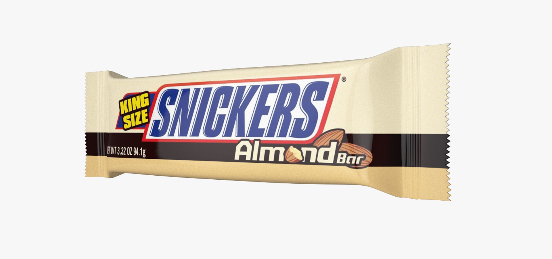 Chocolate Snickers 3d Model