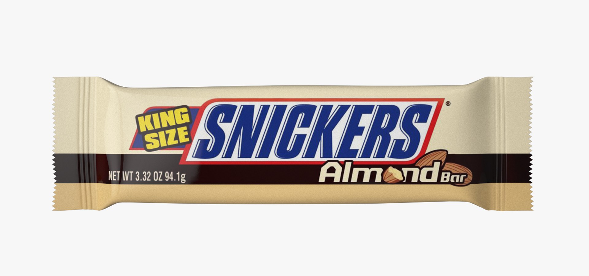 Chocolate Snickers 3d Model