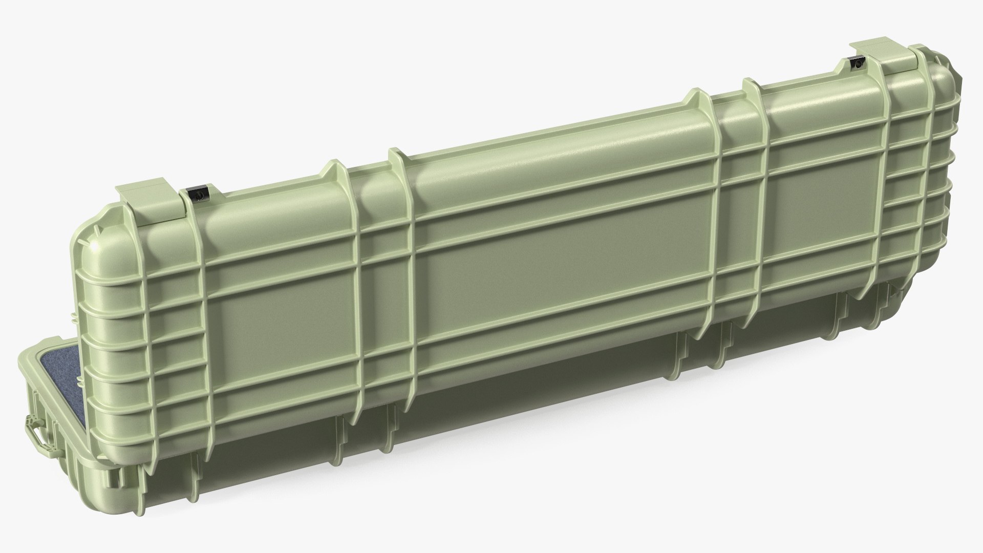 Open Military Hard Case Green 3D model - TurboSquid 2119183