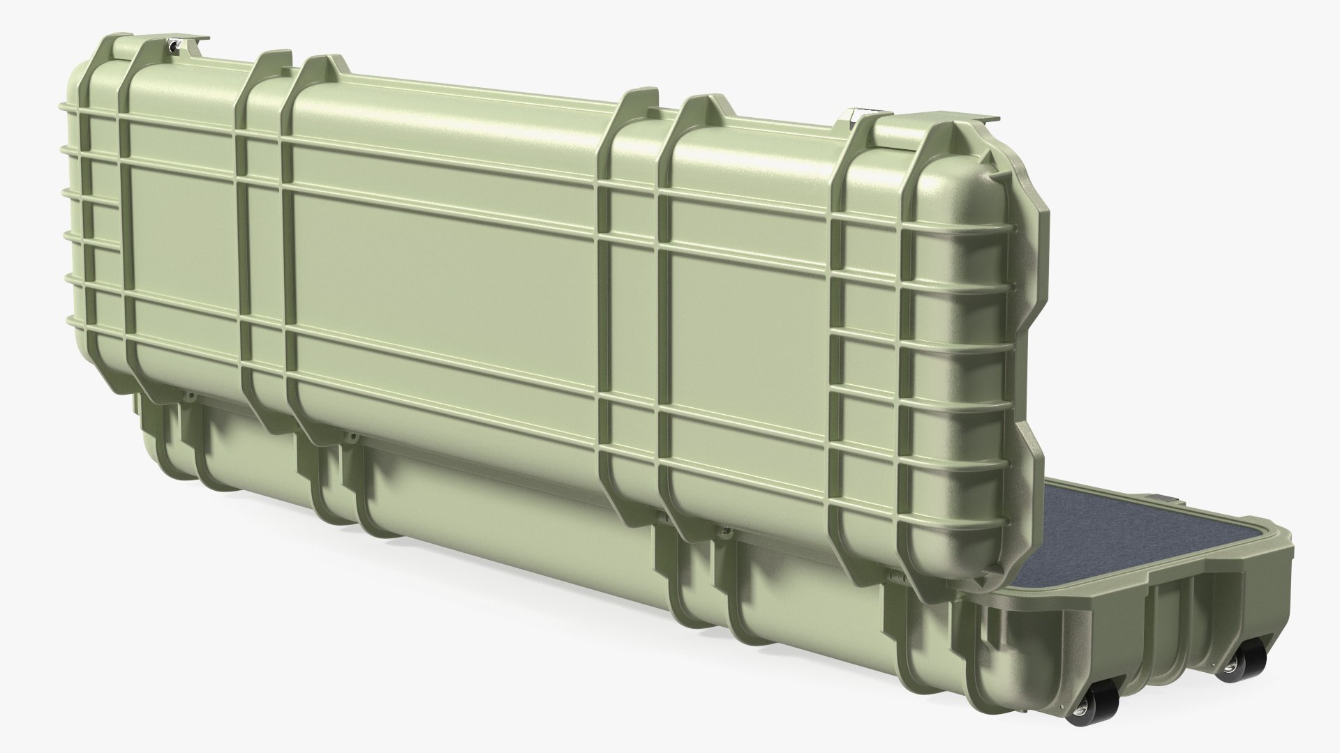Open Military Hard Case Green 3D model - TurboSquid 2119183