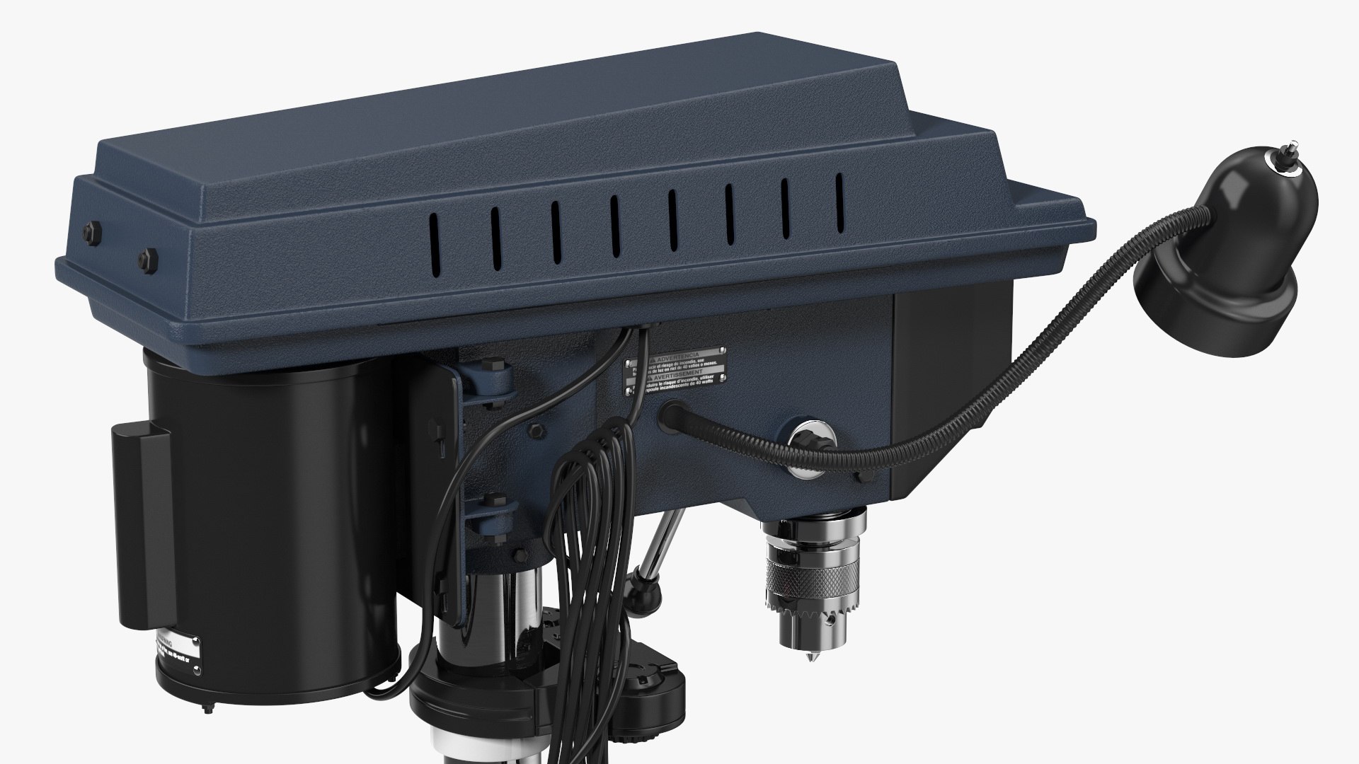 Bench Drill Press With Drill Bits 3D - TurboSquid 2202982