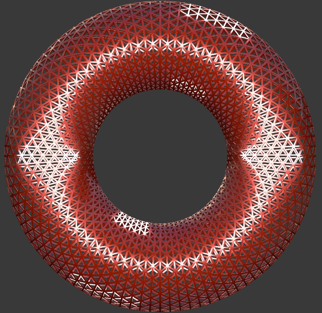 Spiral Torus 3D Model - TurboSquid 1262127