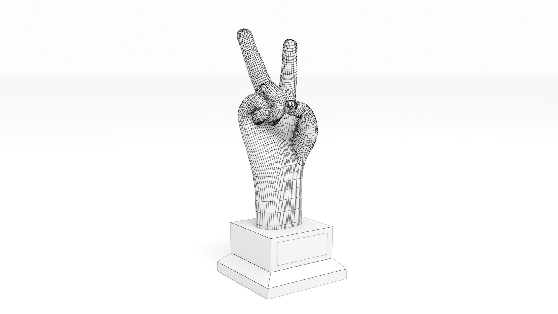 3D Winner Hand - TurboSquid 1664512