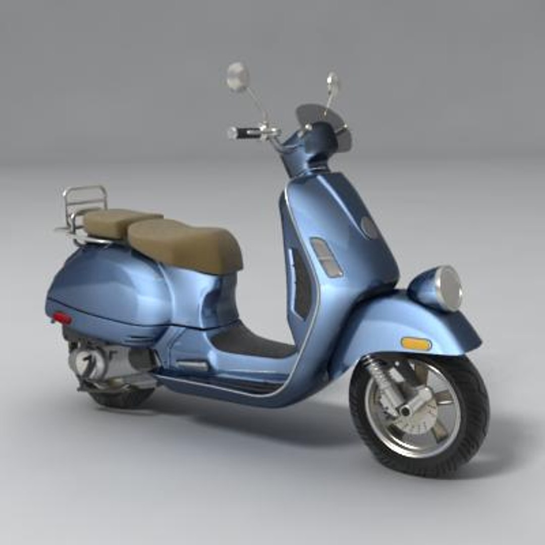 Street Bikes Modeled 3d Model