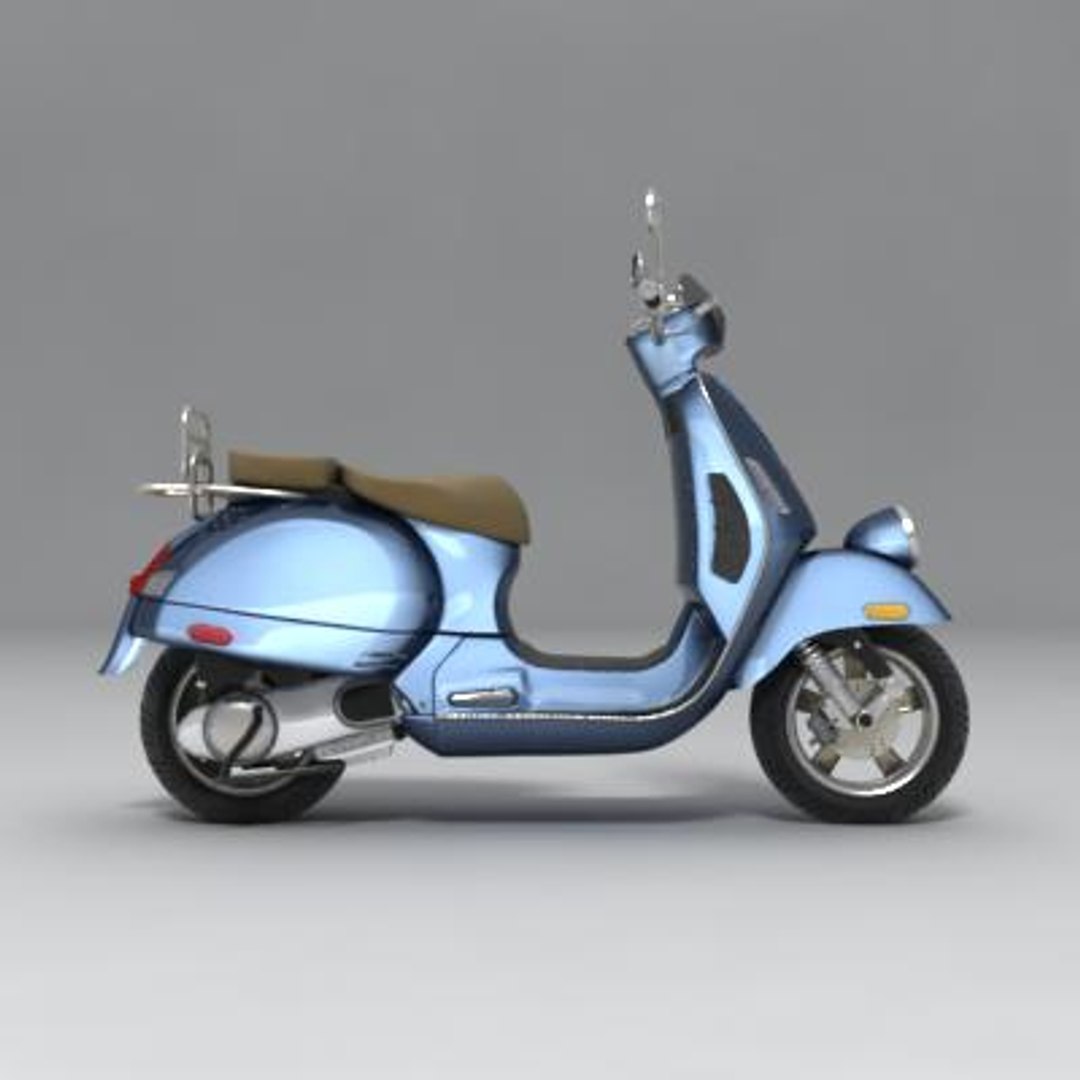 Street Bikes Modeled 3d Model