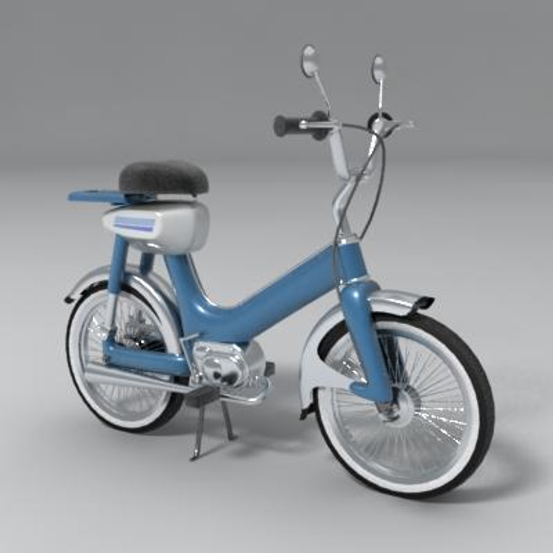Street Bikes Modeled 3d Model