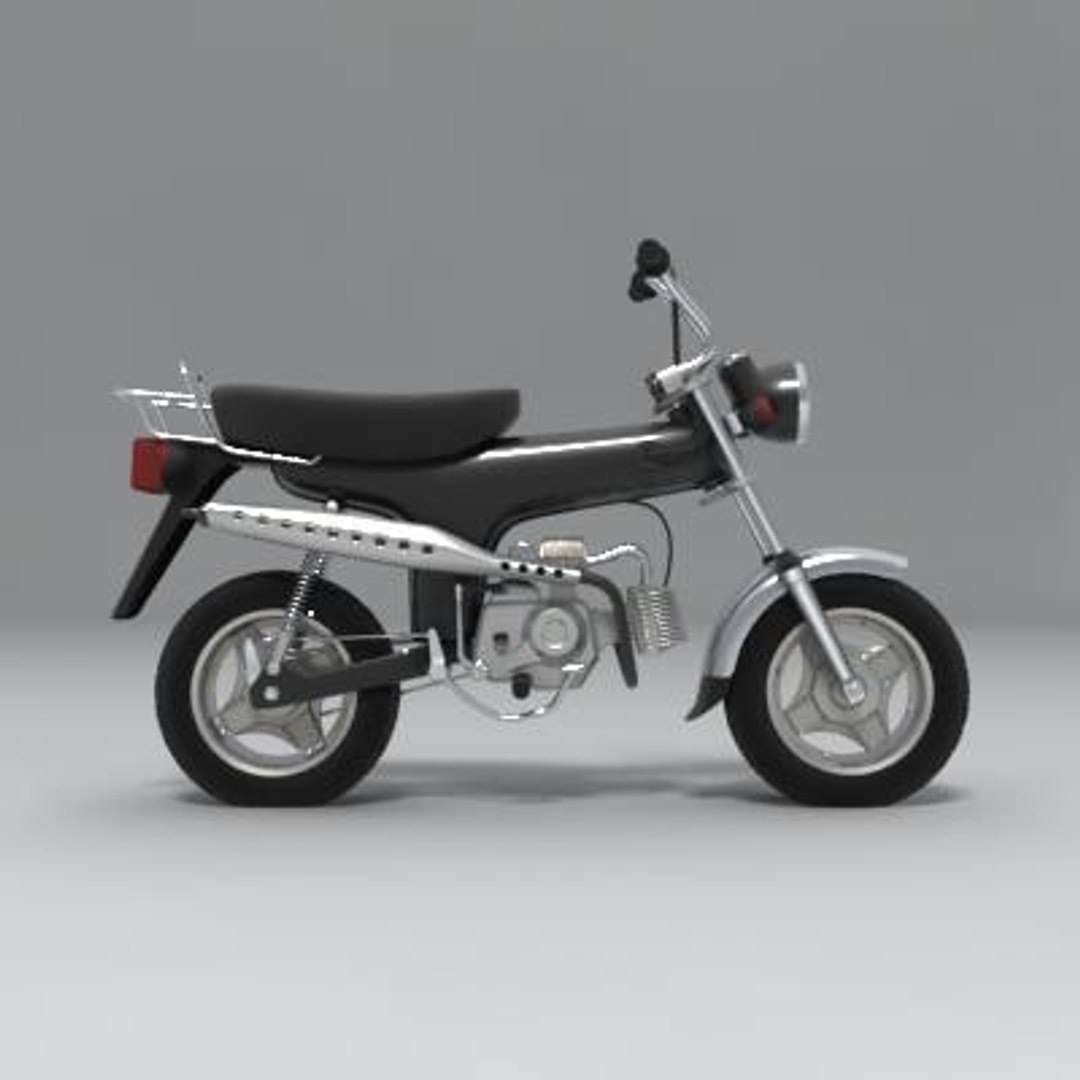 Street Bikes Modeled 3d Model