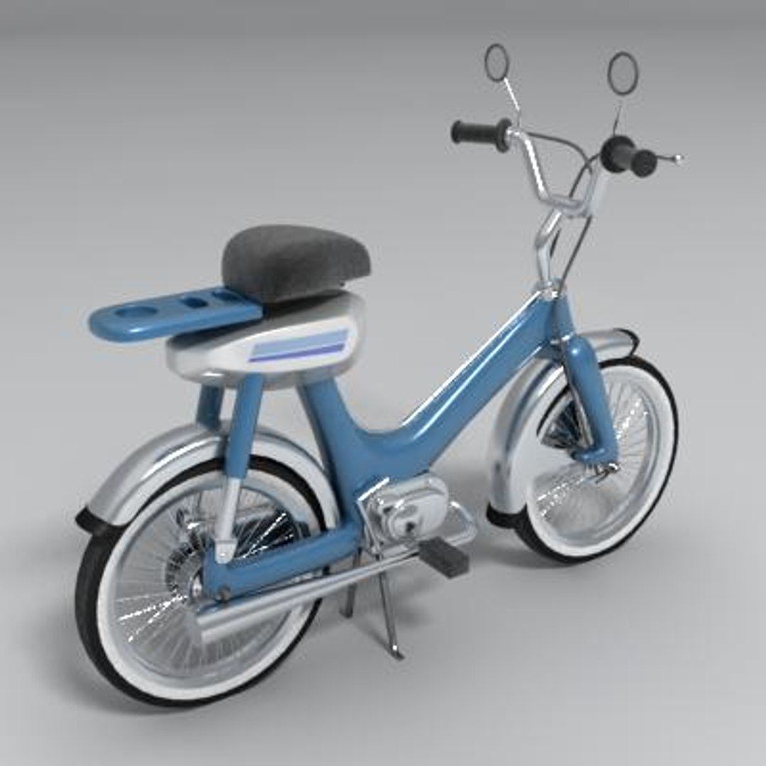 Street Bikes Modeled 3d Model