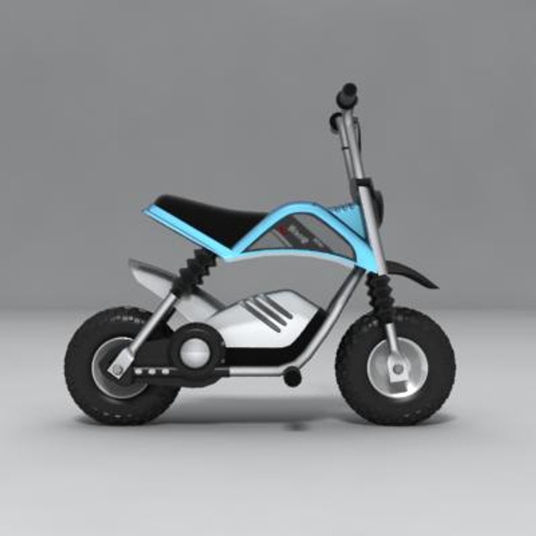 Street Bikes Modeled 3d Model