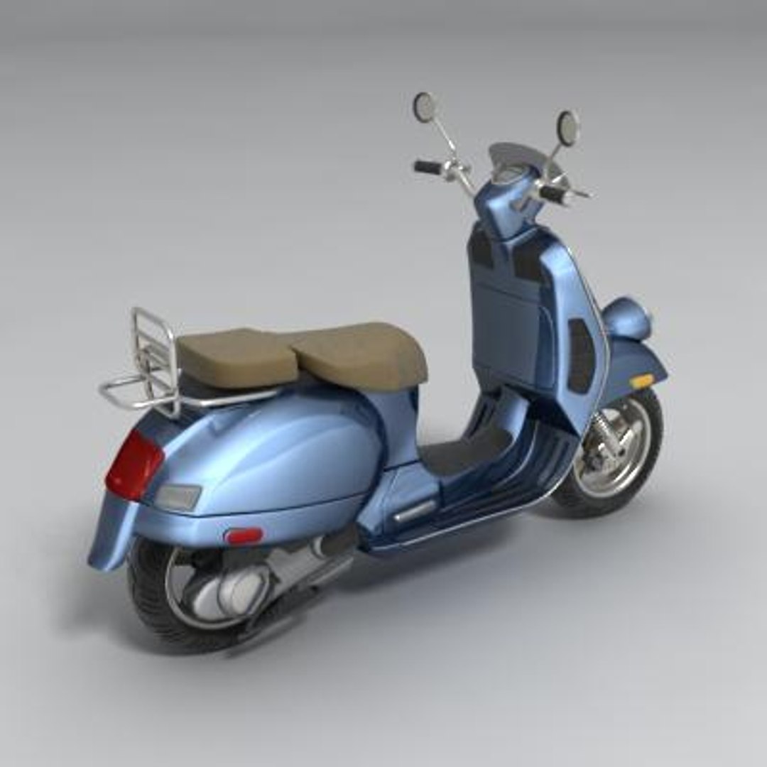 Street Bikes Modeled 3d Model