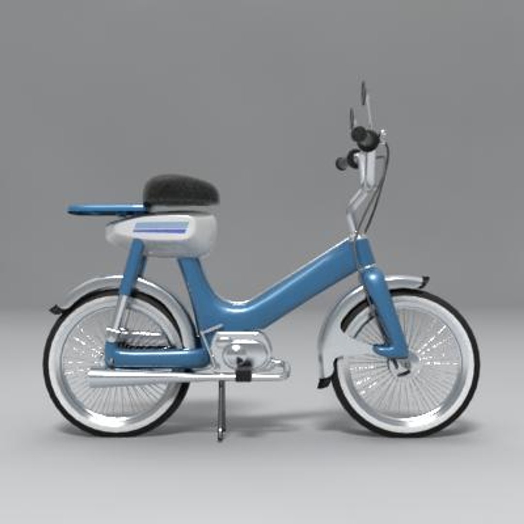 Street Bikes Modeled 3d Model