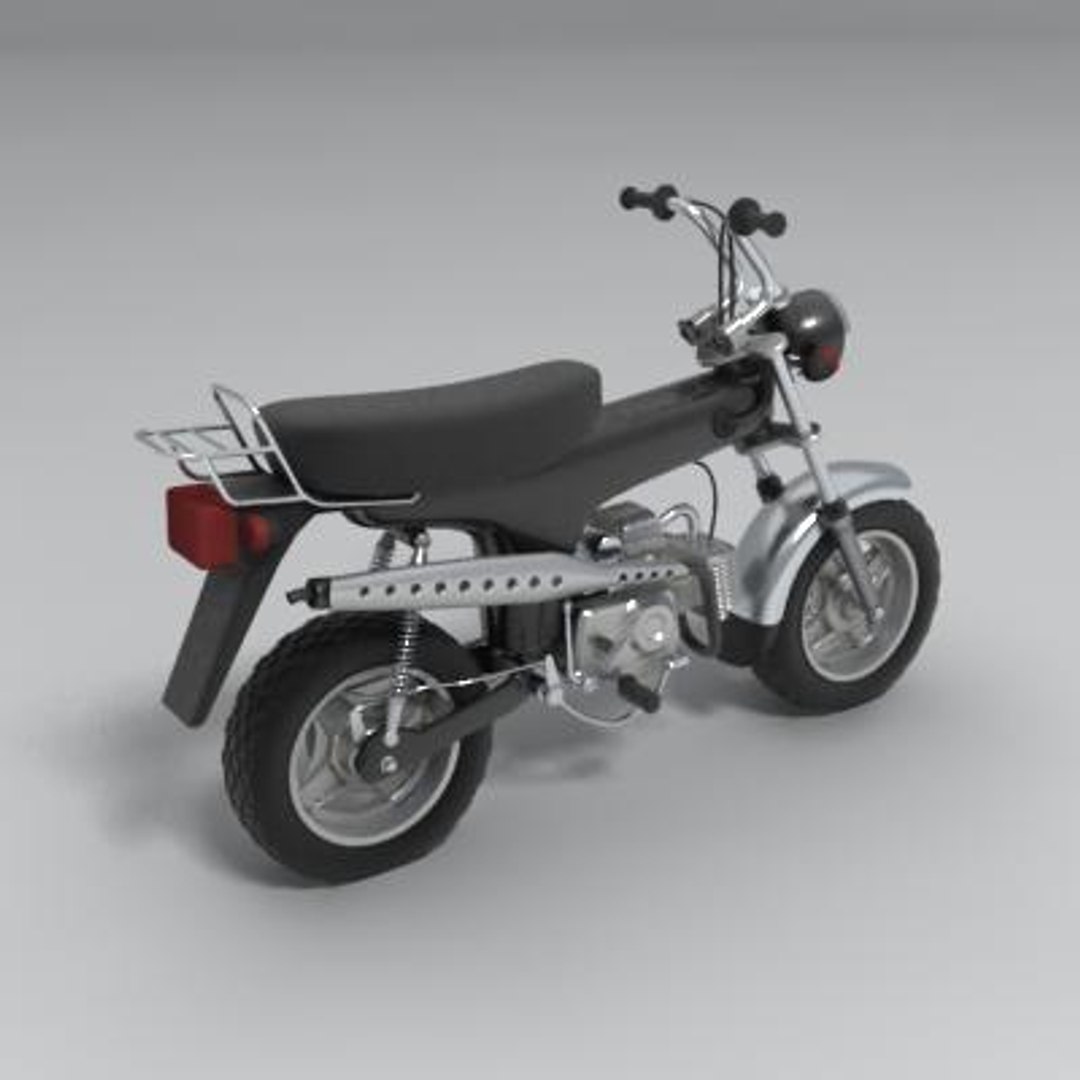 Street Bikes Modeled 3d Model