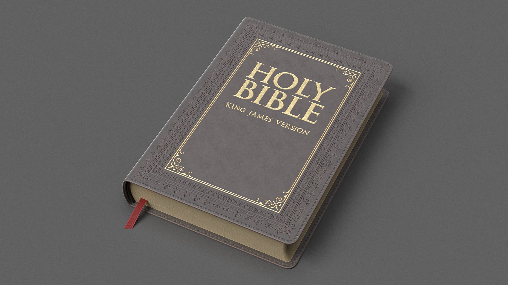 3D Realistic Holy Bible - TurboSquid 1449876