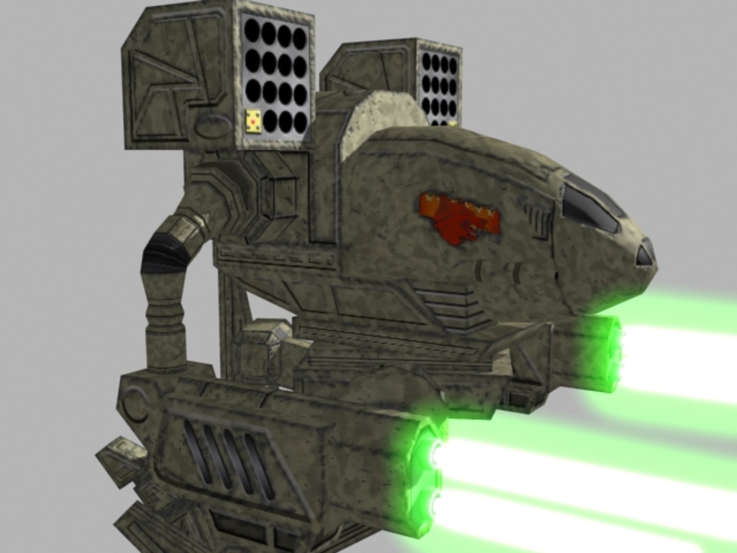 Timberwolf Madcat Mech 3d Max