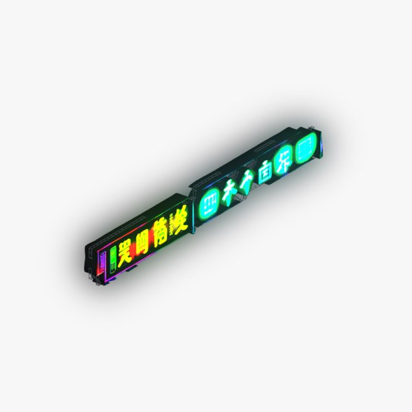 Neon Light 3D Models for Download | TurboSquid