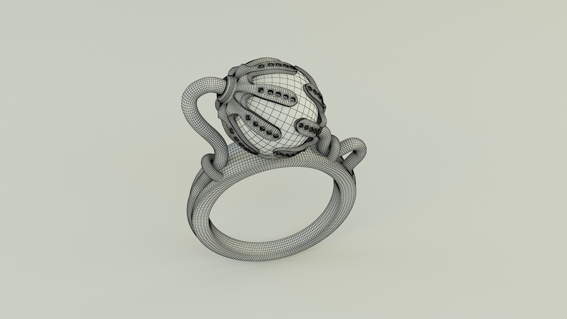 3D Design Ring 2 Model - TurboSquid 2332850