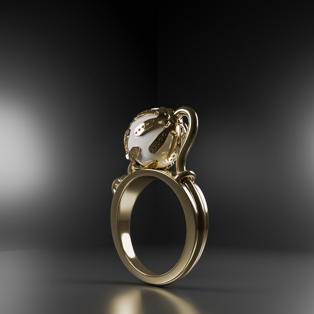 3D Design Ring 2 Model - TurboSquid 2332850