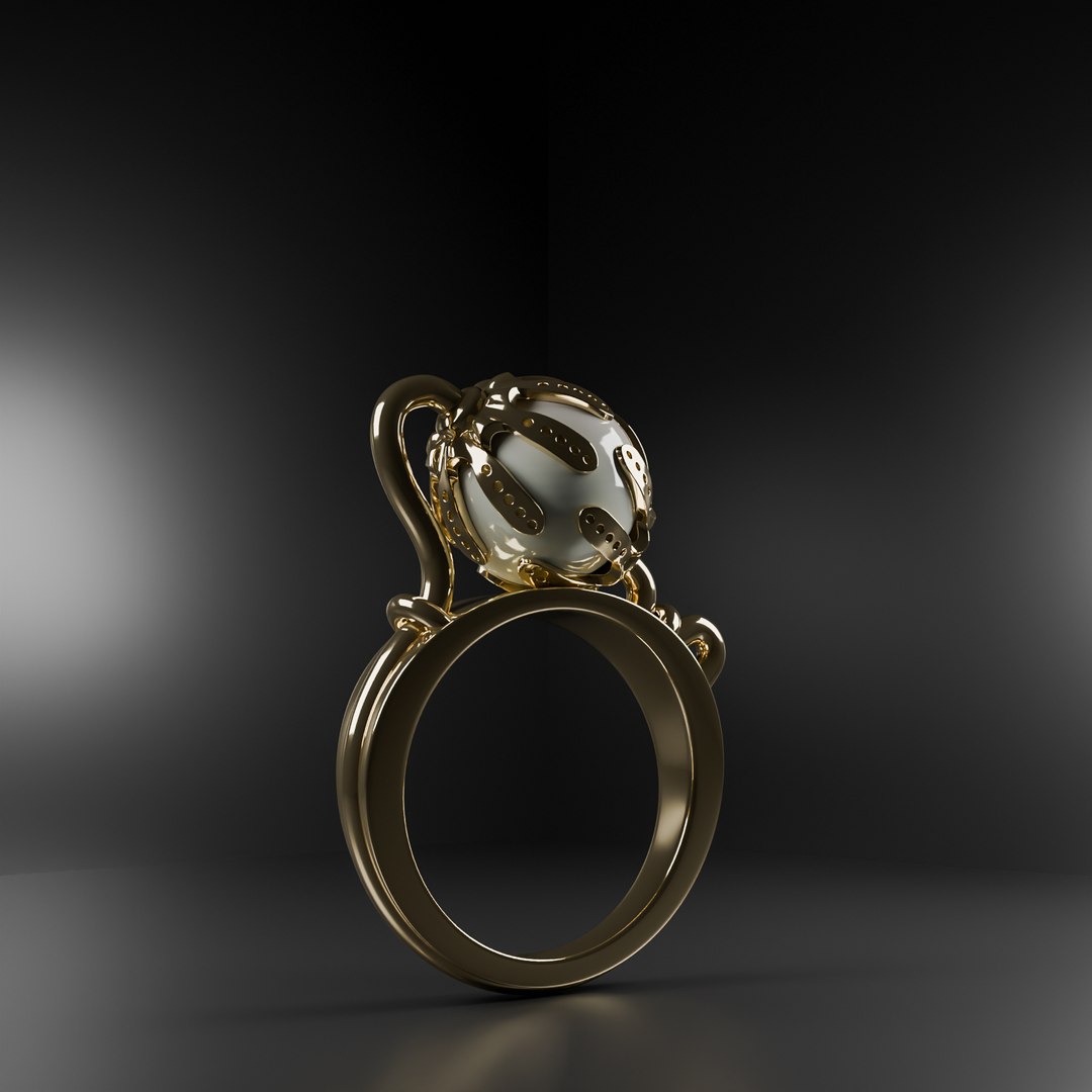 3D Design Ring 2 Model - TurboSquid 2332850